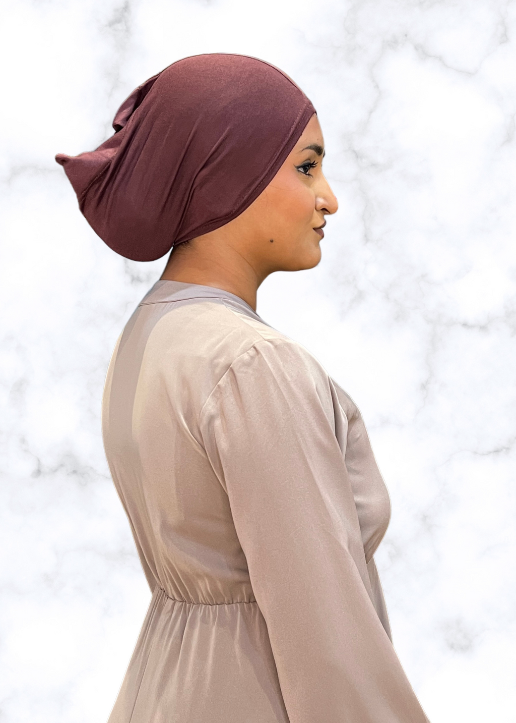 Brown - Tube Style Under Cap – Styled by Zubaidah