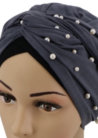 Gray - Instant Turbans – Styled by Zubaidah