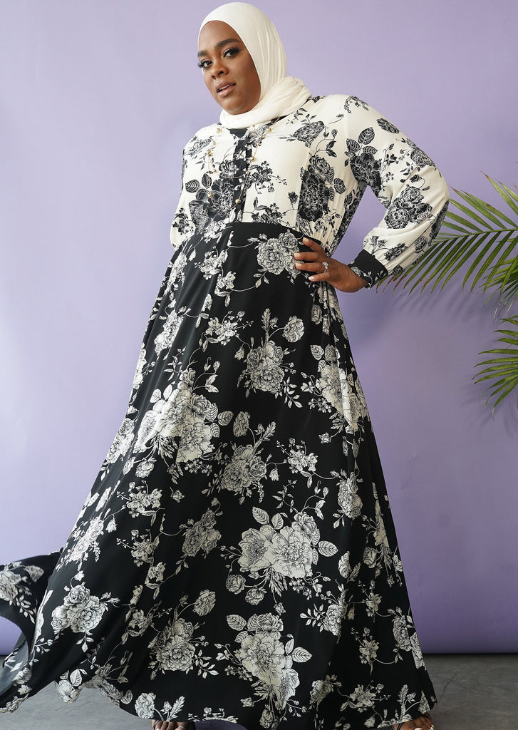 Plus Size Muslim Dresses | Styled by Zubaidah